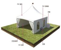 China Stable Aluminum Structure Tent 3*3m For Activities  ,  Camping ,  Exhibition for sale