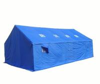 China Blue And  White Medical Oxford Tent 5*6m 24 Square Metres Hot - Dip Galvanized Steel Pipes for sale