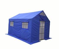 China Blue And  White Medical Oxford Tent 5*6m 24 Square Metres Hot - Dip Galvanized Steel Pipes for sale