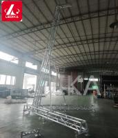 China Single A Dj Speaker Stands Tower Aluminum 1.1T Loading 12M Height Spigot Truss for sale