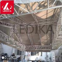 China 6082 T6 Aluminum Truss Square 22m / 80 Feet Bolt Truss System For School Stage for sale
