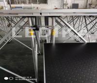 China Folding Aluminum Stage Platform Collapsible Convenient 200mm - 800mm Height for sale