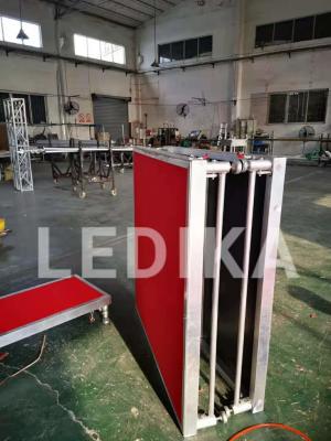 China Height Adjustable 50x2mm Aluminum Portable Stage For School for sale