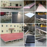 China Outdoor Mobile Hotel Folding Aluminum Stage Platform for sale