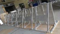 China Aluminum Crowd Control Barrier Security Protection For Public Safety for sale