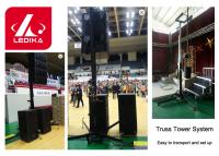 China Audio Speaker Standing Stage Truss Tower System Light Weight for sale
