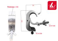 China 50mm Trigger Hook Clamp Truss Accessories Hanging Light Audio for sale