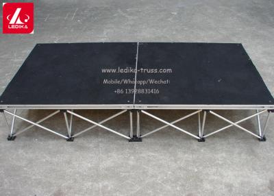 China Collapsible 800mm Height Aluminum Stage Platform For Concert for sale