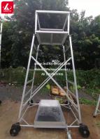 China Working Bench Aluminum Truss Frame Ladder For Subway Maintenance 3.9m for sale