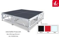 China 1.4m Height Aluminum Stage Platform Alloy Square Stage Truss System for sale
