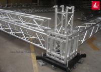 China Indoor 290mm Square 6082 Aluminum Spigot Truss for sale