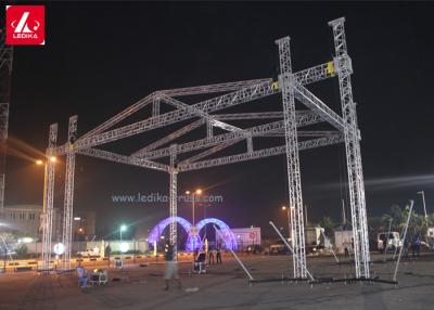 China Wedding Exhibition Frame Spigot Stage Roof Truss Non Rust for sale