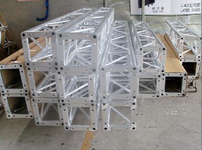 China Indoor Screw Bolt Aluminum Square Truss System 300mm*300mm for sale