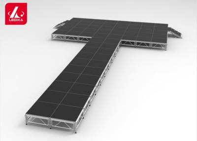 China Customized 0.2m Height Aluminum Stage Platform For T Runway Theater for sale