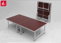 China Adjustable Aluminum Alloy Folding Stage Platform Stairs Lifting for sale