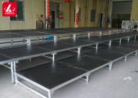 China Adjustable Aluminum Alloy Folding Stage Platform Stairs Lifting for sale