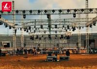 China Lightweight Aluminum Stage Truss With Spigot Screw Connection for sale