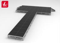 China 1*2m Fire Proof Hotel Folding Aluminum Stage Platform Outdoor Mobile Stage for sale