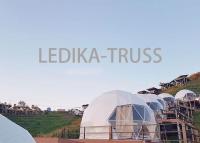 China Entry Camping Geodesic Dome Tent 12m For Hotel Retail Shop for sale