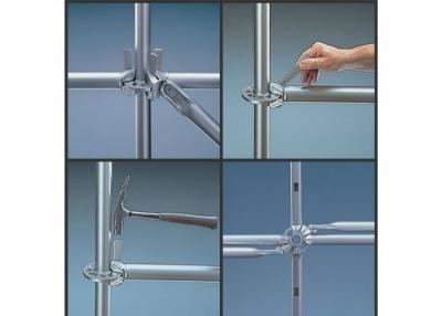 China Customized Galvanized Metal Scaffolding For High Rise Layher Truss for sale