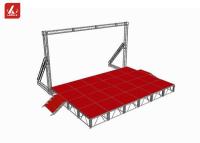 China Dragon Outdoor Aluminum Alloy Goal Post Truss Hanging Light And Led Screen for sale