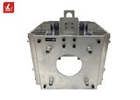 China Truss Ground Support Tower Sleeve Corner Block Aluminum Square Box for sale