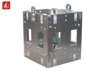 China Truss Ground Support Tower Sleeve Corner Block Aluminum Square Box for sale