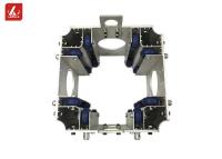China Truss Ground Support Tower Sleeve Corner Block Aluminum Square Box for sale