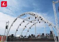 China Semi Circle Roof Stage Lighting Round Truss For Events Easy Install for sale