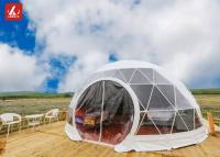 China Outdoor Camping Resort Prefab Dome Tent House Luxury Gazebo Party for sale