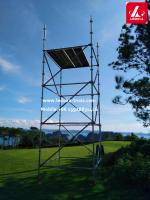 China Safety Aluminum Scaffolding Tower Outdoor Work Bench Easy Assembled for sale