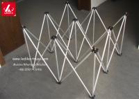 China Light Weight Aluminum Alloy Modular Stage Table Black Red Plywood For Small Event for sale