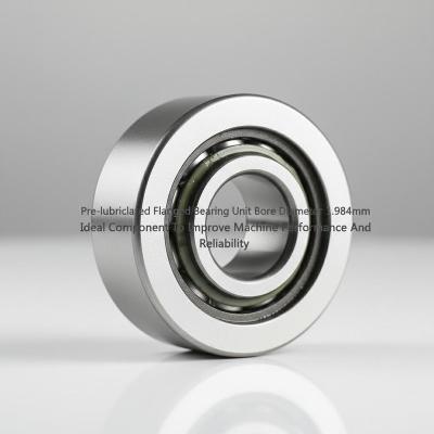 China Pre-lubricated Flanged Bearing Unit Bore Diameter 1.984mm Ideal Component To Improve Machine Performance And Reliability for sale