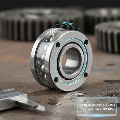 China Flange Width 06mm Miniature Flange Ball Bearing Flanged Bearing Housing Engineered for Performance in Harsh Environments for sale