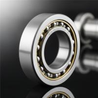 China Chrome Steel GCr15 Single Row Angular Contact Bearing Angular Contact Ball Bearings Ideal for in Machine Tool Spindles for sale