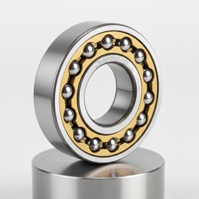 China Open Single Row Angular Contact Bearing Assembly P0 Accuracy Level Engineered for Smooth Operation in Mechanical Systems for sale