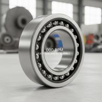 China 000 RPM Single Row Angular Contact Bearing Component Incorporating Open Shielded Sealed Sealing Type Used in Heavy Machinery for sale