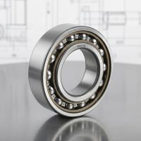 China Open Single Row Angular Contact Bearing System Built with Chrome Steel GCr15 Ensuring Long Term Stability and Operation for sale