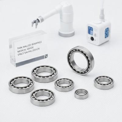 China Thin Walled Bearings Thin Cross Section Bearings Designed to Support Medical Devices Delivering and Space Saving Features for sale