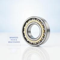 China Polyamide Cage Single Row Angular Contact Ball Bearing Accuracy Level P0 Designed to Minimize Wear and Maintenance Needs for sale
