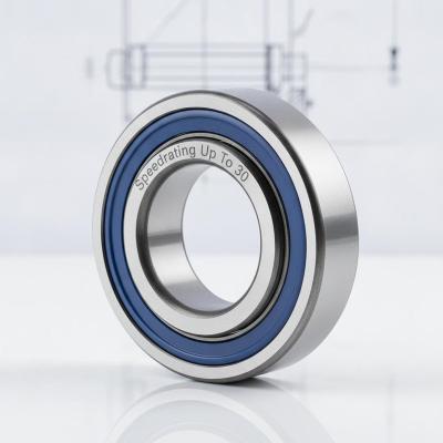 China Speedrating Up To 30 Single Row Angular Contact Bearing Assembly With Open Shielded Sealed Sealingtype For Performance for sale