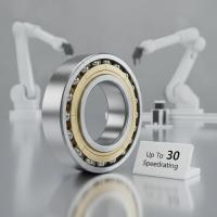 China Up To 30 Speedrating Single Row Angular Contact Bearing Borediameter 10mm 200mm Cagematerial Steel Brass Polyamide Ideal For Automation Equipment for sale