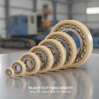 China Polyamide Cagematerial Double Row Deep Groove Ball Bearings Width Range 9mm To 60mm Ideal Choice For Heavy Duty Machinery for sale