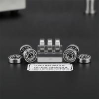 China Outer Diameter 3 Mm Small Diameter Bearings Providing Load Rating 5 N Suitable for Optical Devices and High Speed Rotors for sale