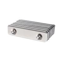China Heavy Duty Industrial Bar Neodymium Magnets Customized RoHS Certified for sale