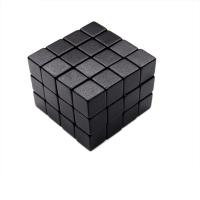 China Customized  Round Neodymium Magnets Temp Resistant Black Coating for sale