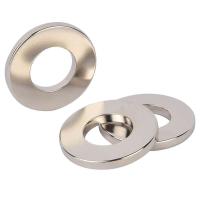 China N42 Neodymium Magnets Neodymium Countersunk Ring Magnet ISO9001 Certified for sale