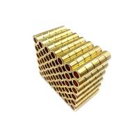 China Multi Polar Sintered Neodymium Magnet Radial Ring Magnet With Gold Coating for sale