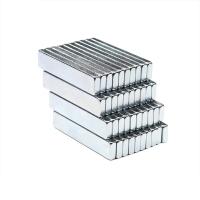 China Neodymium Rare Earth Block Magnets Grade N35-N52 With Zinc Coating for sale