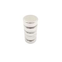 China High Strength Silver Neodymium Round Magnets N38 Neodymium Magnets for sale